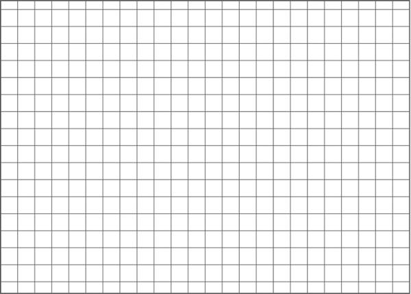 A4 Skrivepapir - Tern 5 x 5 mm